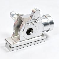 China Custom 5 Axis CNC Milled 6061-T6 Aluminum Quick Release Clamp Bracket with ±0.005mm Tolerance for sale