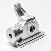 China Custom 5 Axis CNC Milled 6061-T6 Aluminum Quick Release Clamp Bracket with ±0.005mm Tolerance for sale