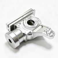 China Custom 5 Axis CNC Milled 6061-T6 Aluminum Quick Release Clamp Bracket with ±0.005mm Tolerance for sale