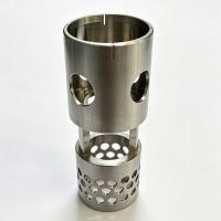 China Custom 5 Axis CNC Machined Stainless Steel Hollow Cylinder with Burr Free Finish and Customizable Hole Layout for sale