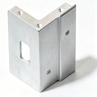 China Custom CNC Machined Alloy‑Steel LAngle Mounting Bracket Precision Fabricated Industrial Fixture Support for sale