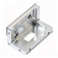 China Custom CNC Machined Alloy‑Steel LAngle Mounting Bracket Precision Fabricated Industrial Fixture Support for sale
