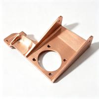 China Custom CNC Machined C17200 Beryllium Copper Mounting Bracket - High-Hardness Wear-Resistant Support Holder for sale