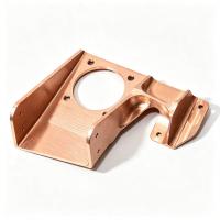 China Custom CNC Machined C17200 Beryllium Copper Mounting Bracket - High-Hardness Wear-Resistant Support Holder for sale
