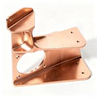China Custom CNC Machined C17200 Beryllium Copper Mounting Bracket - High-Hardness Wear-Resistant Support Holder for sale