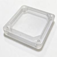 China Custom CNC Machined Frosted Acrylic Enclosure with Precision Mounting Holes for OEM PMMA Housing for sale