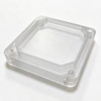 China Custom CNC Machined Frosted Acrylic Enclosure with Precision Mounting Holes for OEM PMMA Housing for sale