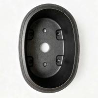China Custom CNC-Machined Grey Cast Iron HT200 Oval Enclosure Housing with Vibration-Dampening Performance and ±0.03-0.05mm Tolerance for sale