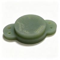 China Custom CNC Machined FR4 G10 Fiberglass Insulation Fixture with ISO 2768‑1 Fine Grade Tolerance and High Dielectric Strength for Electrical Applications for sale