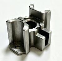 China Custom CNC Machined 6061-T6 Aluminum Locating Block with High-Precision CNC Milling for Customizable Slots and Holes for sale