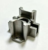 China Custom CNC Machined 6061-T6 Aluminum Locating Block with High-Precision CNC Milling for Customizable Slots and Holes for sale