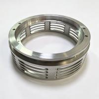 China CNC Machined 6061-T6 Aluminum Heat-Dissipating Ring Housing with Multi-Slot Ventilation for High-Precision Motor Cooling for sale