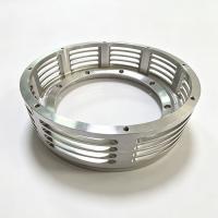 China CNC Machined 6061-T6 Aluminum Heat-Dissipating Ring Housing with Multi-Slot Ventilation for High-Precision Motor Cooling for sale