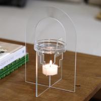 China Borosilicate Glass Essential Oil Candle Burner Candle Holder Framework for sale