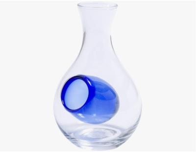 China 9Oz Decanter Bottle Custom Wine Glasses 3Oz Cups Japanese Sake Set for sale