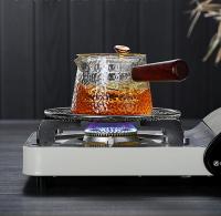 China 500ML Borosilicate Glass Teapot 100ml Cup Turkish Coffee Pot Set for sale