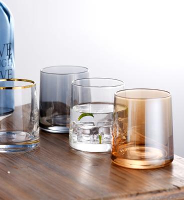 China 250ml High Borosilicate Glass Mug Daily Use For Whiskey Liquor Beer for sale