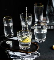 China Novolink High Borosilicate Glass Alcohol Cups Shot Glass Tumbler 450ml Volume for sale