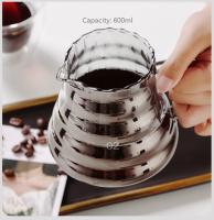 China 600ML Drip Coffer Maker Borosilicate Glass Teapot for sale