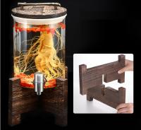 China 5000ml 7500ml 10000ml Custom Wine Glasses Glass Liquor Storage Tank for sale