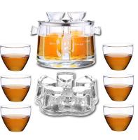 China Novolink OEM High Borosilicate Glass Liquor Warmer Custom Wine Glasses for sale