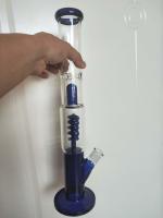 China Portable Borosilicate Glass Shisha Handheld Mini Bubbler Water Pipe for sale