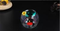 China 60ml High Borosilicate Glass Scented Oil Burners Aromatherapy Diffuser for sale