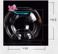 China 60ml High Borosilicate Glass Scented Oil Burners Aromatherapy Diffuser for sale