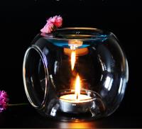 China 60ml High Borosilicate Glass Scented Oil Burners Aromatherapy Diffuser for sale