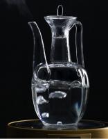China Novolink Borosilicate Glass Teapot Seasonings Dispenser Oil Dispenser With Lid And Handle for sale