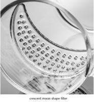 China Novolinkl/OEM ODM 350ml Borosilicate Glass Teapot Mug For Loose Leaves Herbal for sale