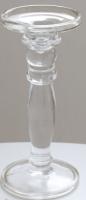 China Novolink High Borosilicate Glass Candle Holder Tailor Height 150mm for sale