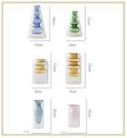 China Novolink OEM High Borosilicate Glass Vase Decorative Glassware for sale