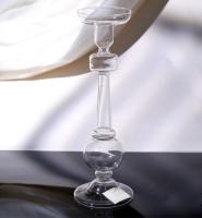 China Height 180mm Decorative Glassware Candle Holder Votive Cup Set Of 3 for sale