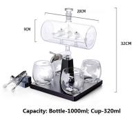 China Sailboat Decanter Custom Wine Glasses for sale