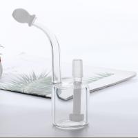 China Novolink Borosilicate Glass Mini Hookah Mini Shisha Water Pipe Portable Shisha Handheld Hookah Classic Minimalist Clear​ for sale
