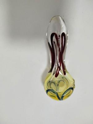 China High Borosilicate Glass Pipe Thick Glass Handicraft Smoking Pipe Glass Bowl for sale