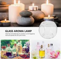 China 60ml High Borosilicate Glass Scented Oil Burners Aromatherapy Diffuser for sale