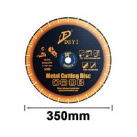 China Multipurpose 8mm Segment Stone Diamond Cutting Disc 350mm Vacuum Brazed for sale