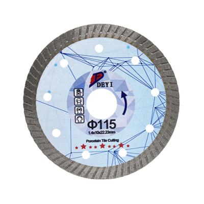 China Turbo Rim Ceramic Tile Diamond Saw Tools Blade 230mm 250mm 300mm for sale