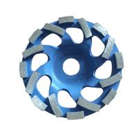 China 100mm 125mm 180mm Cup Wheel Diamond Sintered For Stone Concrete for sale