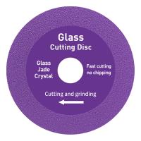 China Customized Product 4 Inch Diamond Saw Blade Continuous Glass Cutting Disc for sale