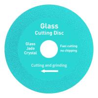 China Customized Product 4 Inch Diamond Saw Blade Continuous Glass Cutting Disc for sale
