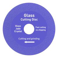 China Customized Product 4 Inch Diamond Saw Blade Continuous Glass Cutting Disc for sale