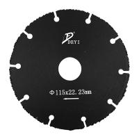 China 115mm*22.23mm Hard Tungsten Alloy Saw Blade Wood Cutting for sale