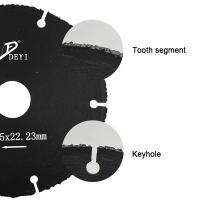 China 115mm*22.23mm Hard Tungsten Alloy Saw Blade Wood Cutting for sale