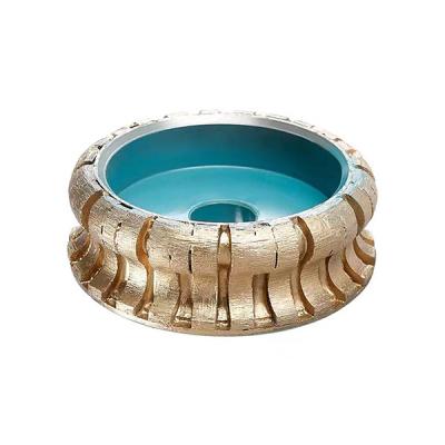 China Edging Granite Marble 6 Diamond Grinding Wheel Router Bit Profile Wheel for sale