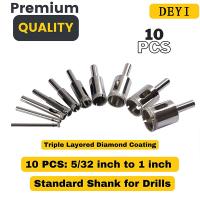 China Coated 5mm Diamond Core Drill Bit Set For Marble for sale