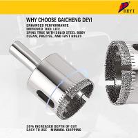 China Coated 5mm Diamond Core Drill Bit Set For Marble for sale