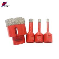 China 35mm Diamond Core Tile Drill Bit Vacuum Brazed M14 for sale